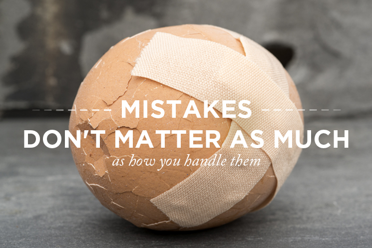 Mistakes - How you handle them is key! - Blind Spot Leadership